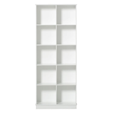 Wood shelving unit 2x5 vertical with base | Oliver Furniture – The ...